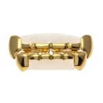 14K Gold Slim Fang Grillz - Deez Grillz