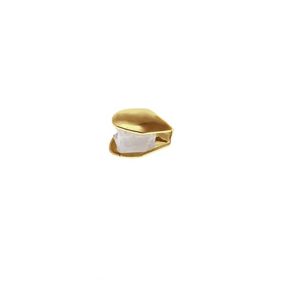 14K Gold Plated Single Tooth Cap - Deez Grillz