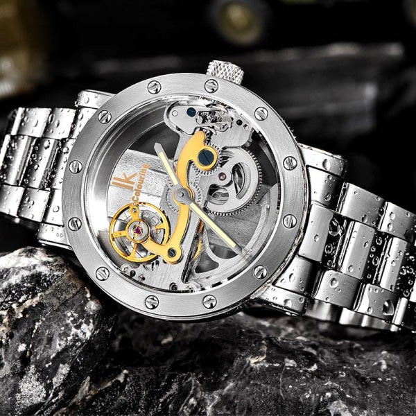 Stainless Steel Mechanical Watch